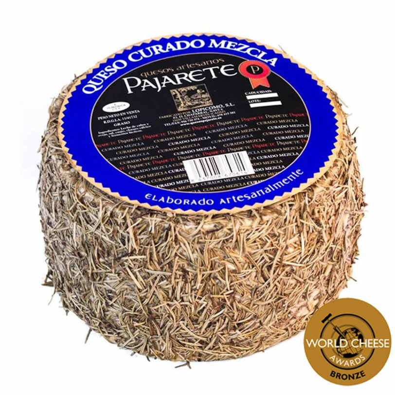 Queso Artesano Mezcla de Oveja y Cabra Payoya Curado en Manteca y ...